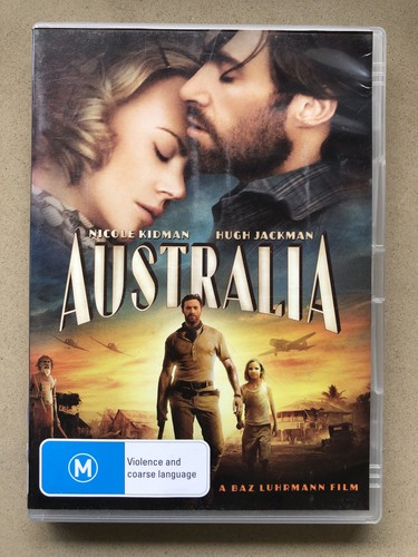 Australia (DVD 2008) Region 4 Adventure,Drama,Romance, Nicole Kidman ...