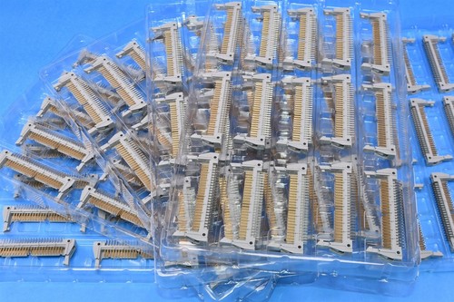 85 3M Male 50P -55C~+105C Connector Gold Header Through Hole Straight ...