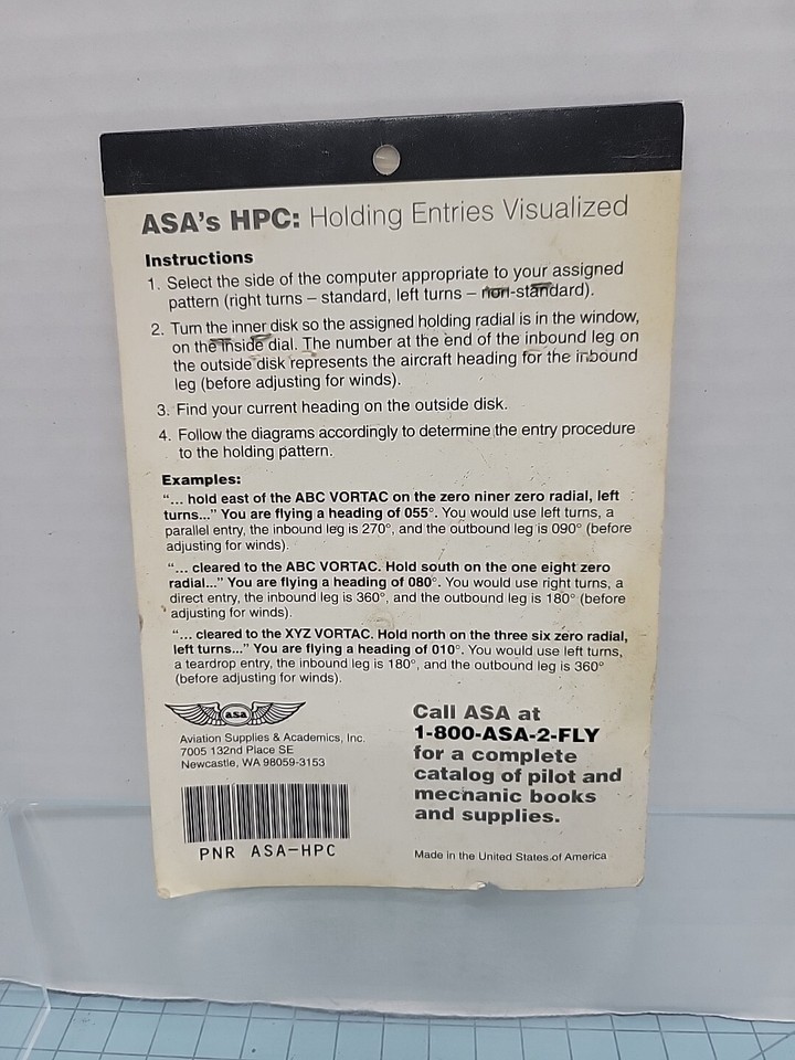 New ASA Holding Pattern Computer | eBay