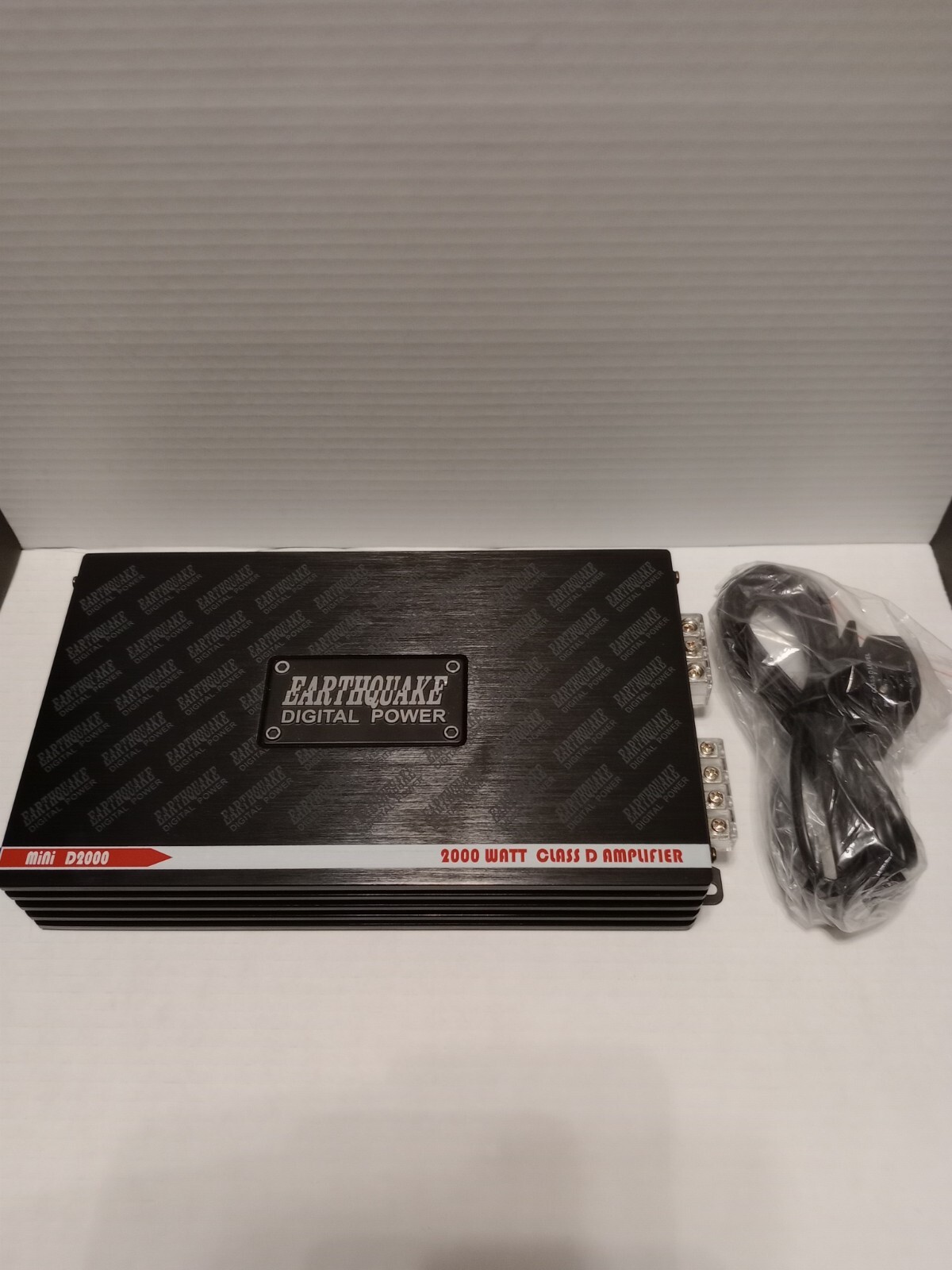 Earthquake Sound Mini D2000 Gen 2 Mono Class D Car Amplifier 2000 Watts ...