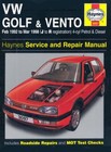 VW Golf and Vento Service and Repair Manual: Petrol and Diesel 1 | eBay