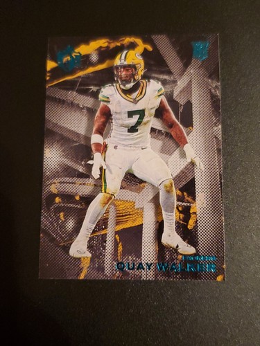 Quay Walker 2022 Chronicles Gridiron Kings #GK31 TEAL Parallel Green ...
