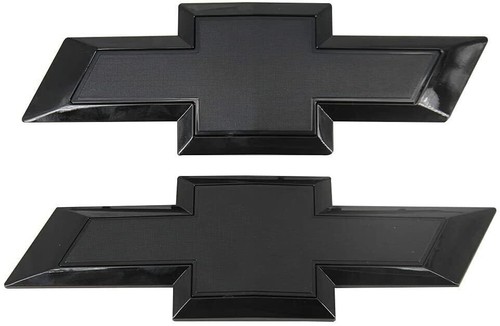 2015-18 Chevy Silverado 1500 2500HD 3500HD Blackout Front Rear Bowtie ...