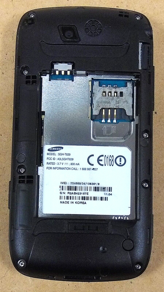 Samsung Sidekick 4G SGH-T839 - Black ( T-Mobile ) Slider Smartphone ...