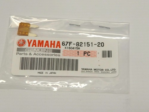 NOS YAMAHA 67F-82151-20-00 BLADE FUSE 5 AMP YZFR1 XVS11 XVS65 YFM5 YFM7 ...