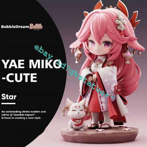 Bubble Dream Studio Genshin Impact Yae Miko Resin Statue Pre-order Q ...