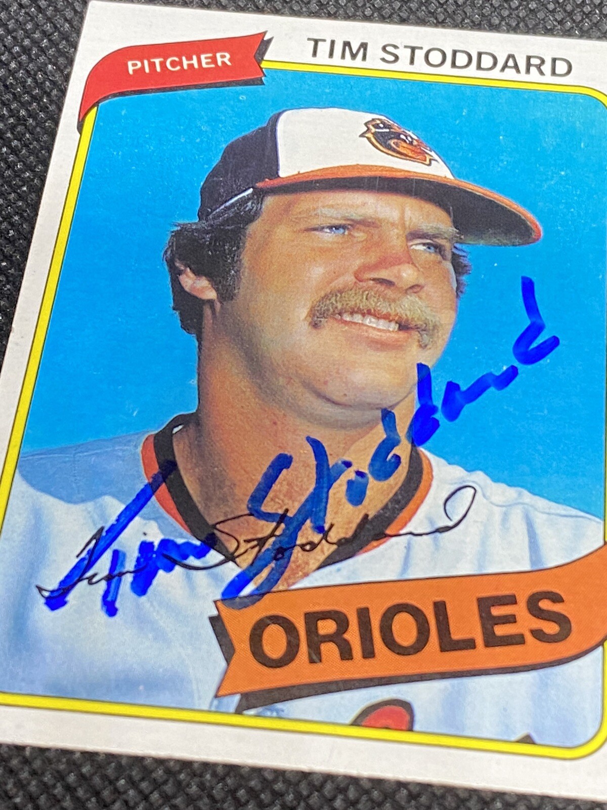 Tim Stoddard 1980 Topps #314 Baltimore Orioles Signed Rookie ...