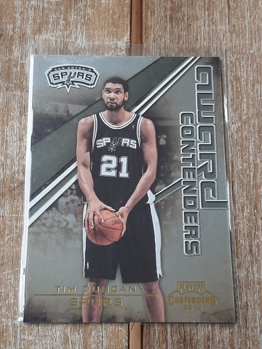 2009/10 Contenders Award Contenders Silver Tim Duncan #14 #'d 084/100 ...