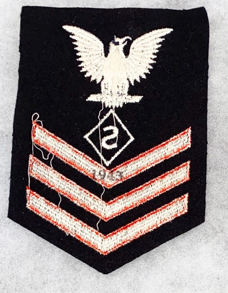 WWII US Navy Shore Patrol 3rd Class Rate Patch | eBay