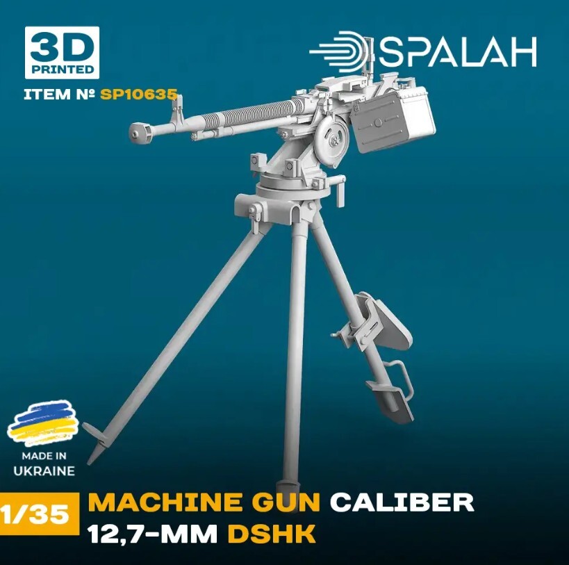 SPALAH 10635 1/35 Machine gun caliber 12.7-mm DShK Scale model | eBay