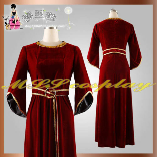 Mother Gothel Rapunzel Tangled PRINCESS PARTY COSPLAY COSTUME DRESS ...
