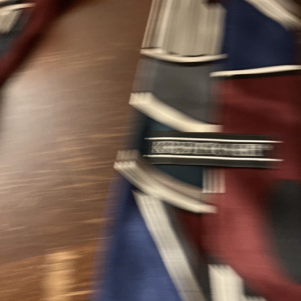 Vintage Ketch Tie Multicolor Abstract Design Blue Marion Grey | eBay