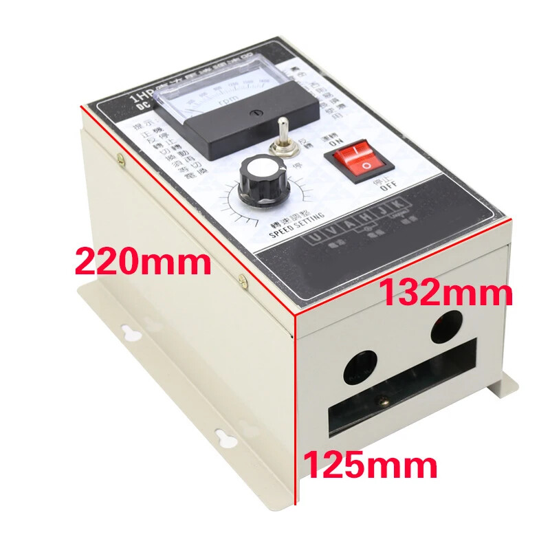 1HP Speed Regulator DC Motor Speed Regulator 500W Permanent Magnet DC ...