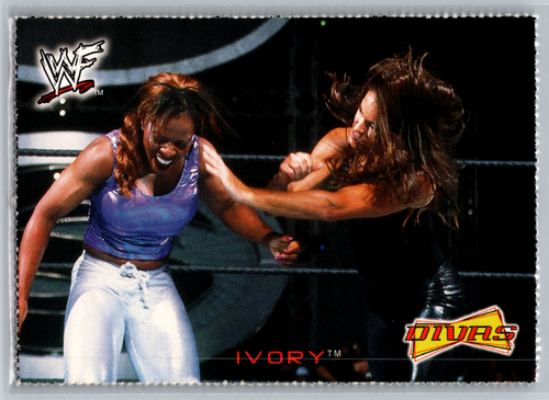Ivory 2002 Fleer WWF Divas Magazine Card #5 of Set 2 Perforated | eBay