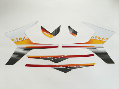 Genuine OEM Graphics Kit ALTA Redshift MXR 2019 Without Fork Decals | eBay