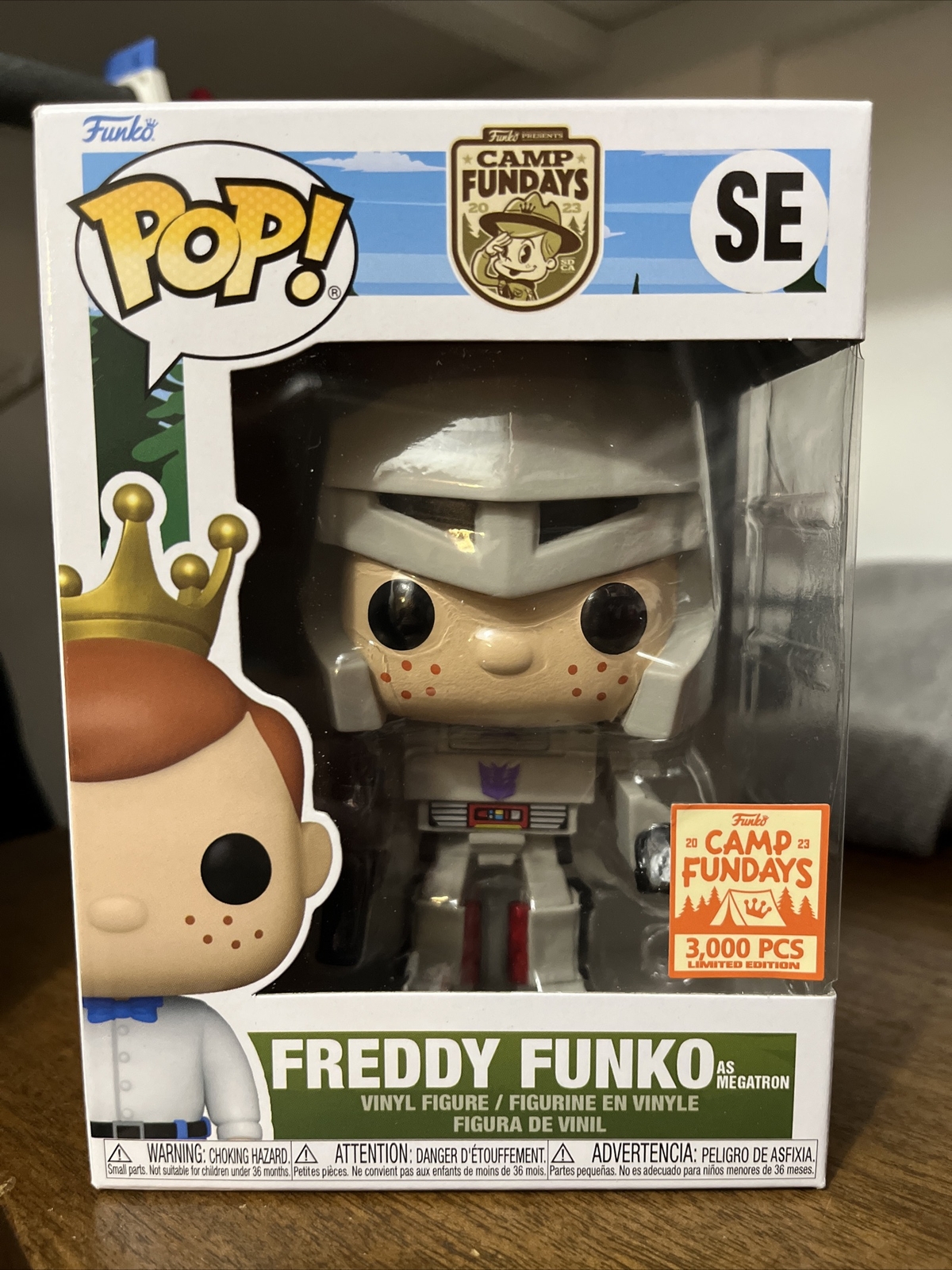 Funko POP! Freddy Funko as Megatron Camp Fundays SDCC 2023 (LE of 3,000 ...