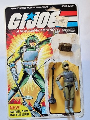 Gi Joe Tripwire Complete Trip Wire Mine Detector With Back Card | eBay