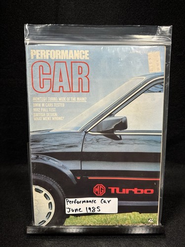 Performance Car - June 1985 - MG Montego Turbo Review | eBay