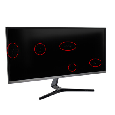 Samsung 34" Ultra WQHD LCD 1440p Widescreen Monitor 75Hz 4ms FreeSync ...