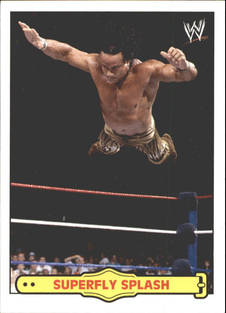 2012 Topps Heritage WWE Ringside Action #1 Jimmy Superfly Snuka ...