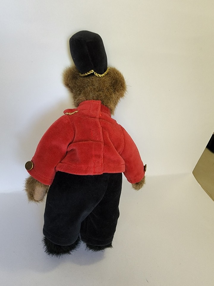 Boyds Bears Noble Nutcracker Red Velvet Jacket Christmas Decor Soldier ...