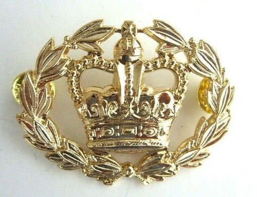 WO2 RQMS FAD No2 DRESS RANK BADGE - BRITISH ARMY GOLD A/A INFANTRY FOOT ...