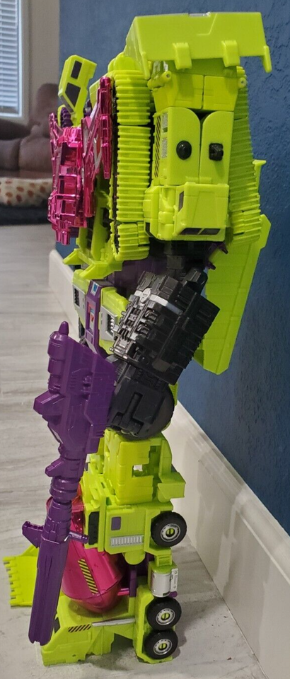 DEVASTATOR *SDCC VARIANT* Transformers Combiner Wars w/Box Shell ...