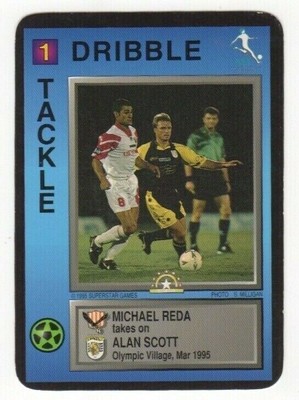 Soccer Card 1996. Alan Scott Heidelberg, Michael Reda Parramatta Eagles ...