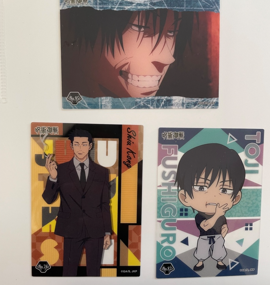Jujutsu kaisen Kaijutsu/Jade Fold Clear Card Collection 3 Fushiguro ...