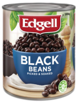 Edgell Beans Black 3.05 Kg Can | eBay
