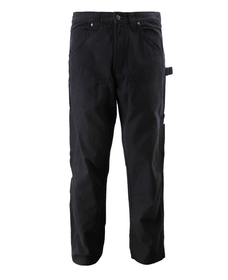 Men's Classic Fit Carpenter Work Jeans Hammer Loop Cotton Denim Pants ...