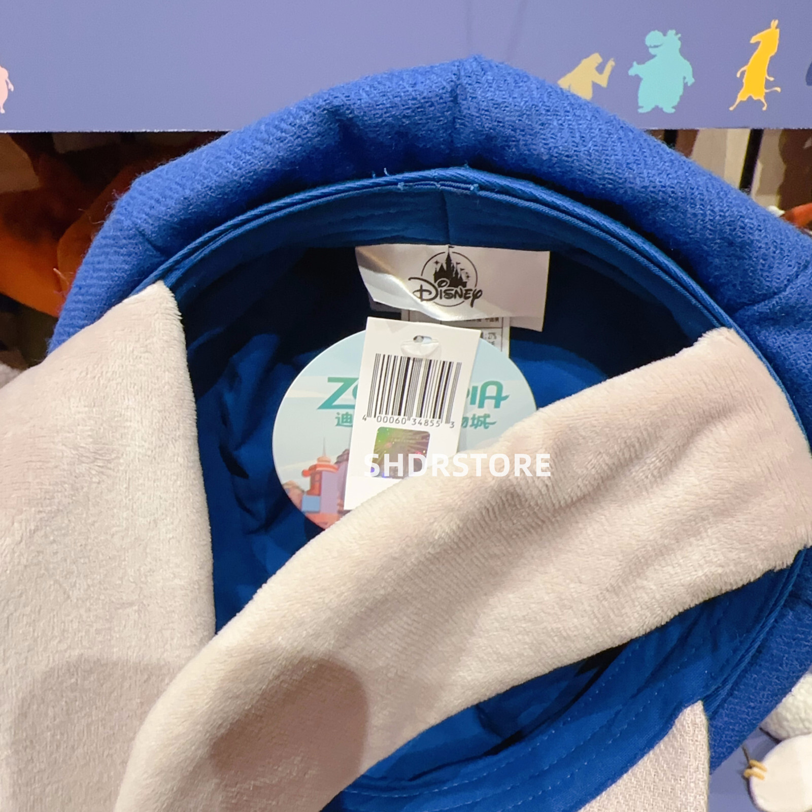 Disney authentic 2024 Zootopia Judy Hopps hat cap disneyland exclusive ...