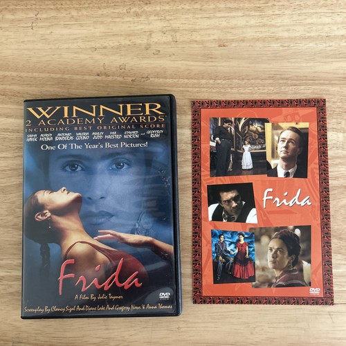 Frida (DVD 2002) Salma Hayek Alfred Molina Antonio Banderas - Authentic ...
