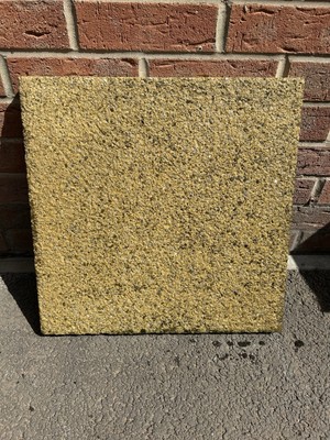 Marshalls Saxon Buff Yellow patio paving slabs 450x450x35mm Used | eBay UK