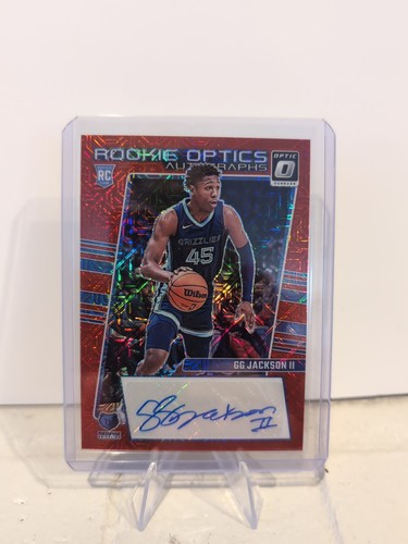 GG Jackson II -2023-24 Donruss Optic Choice-Auto Rookie Optics Red Mojo ...