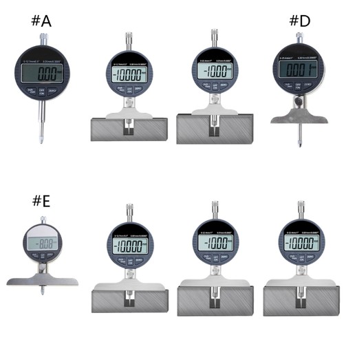 Digital Display Dial Indicator Micrometer Electronic Dial Gauge0-12.7mm ...