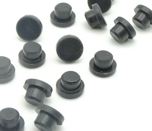 10mm Rubber Hole Plugs Push In Foot Hi Temp Silicone Compression Stem ...