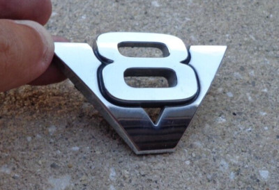 Ford V8 emblem badge decal logo symbol Explorer Sport OEM Genuine ...