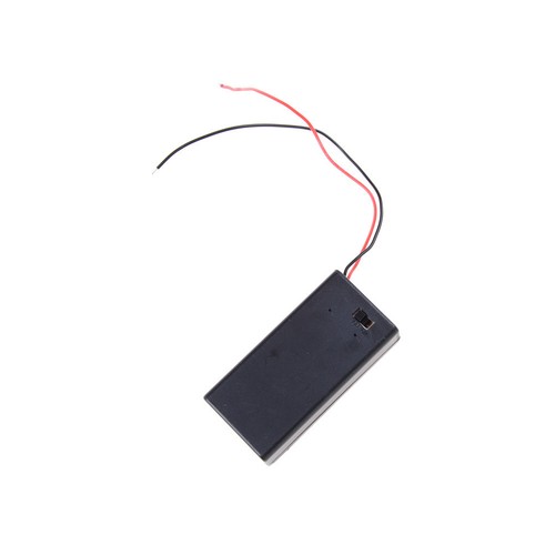 1Pcs New 9V Battery Holder with ON/OFF Switch 9 volt Box Pack Power ...