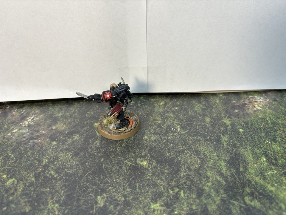 Warhammer 40k Leviathan Phobos Lieutenant Black Templars Painted (#697 ...