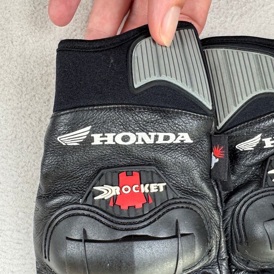 Honda Rocket Motorcycle Gloves Large Armored Knuckle Protection Riding ...
