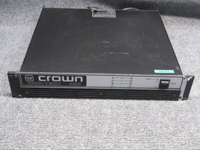 Crown Com-Tech 400 Rackmount 2-Channel Power Amplifier *Tested* | eBay