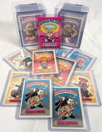 Complete 1985 Topps Garbage Pail Kids 1ST SERIES 1 Sticker Card Set GPK ...