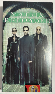 The Matrix Reloaded ( VHS ) Featuring Keanu Reeves and Laurence ...