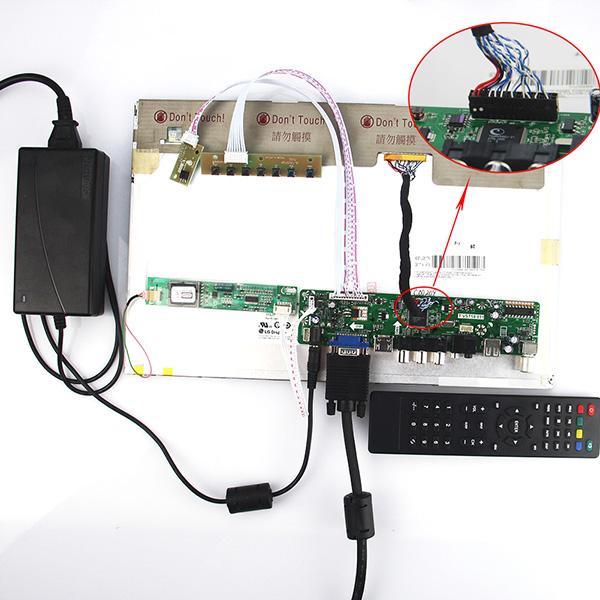 T.VST59 TV HDMI CVBS RF LCD Controller Board Kit for LTN170U1-L01 ...