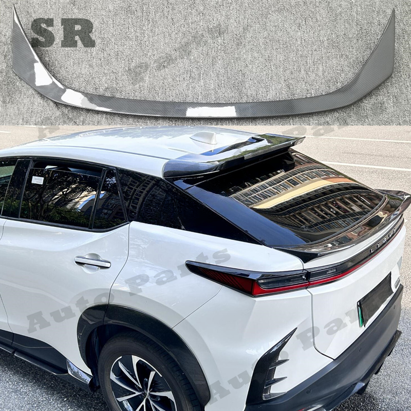 For Lexus RZ300e RZ450e Real Carbon Rear Tail Trunk Spoiler Wing Lip ...