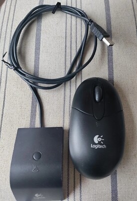 Logitech RX650 Cordless Wireless Optical Mouse With Receiver | eBay UK