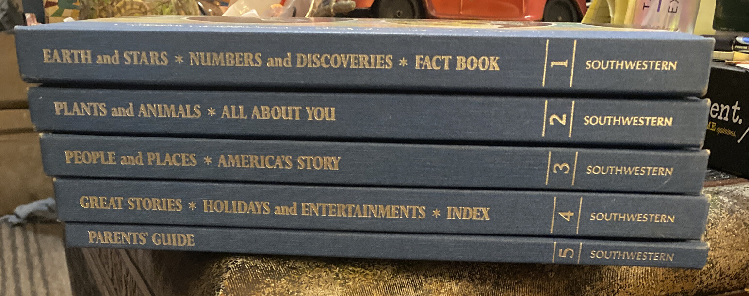 The Home Adventure Library Vol 1-5 Southwestern -1973 -Homeschool ...