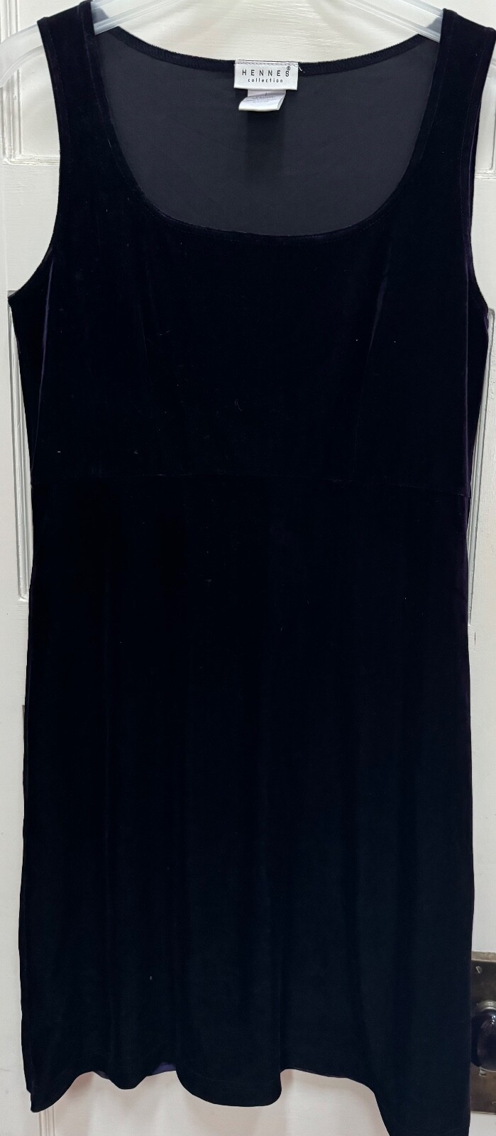 Deep Purple Hennes Collection Knit Dress -Simple, Elegant Nylon Spandex ...