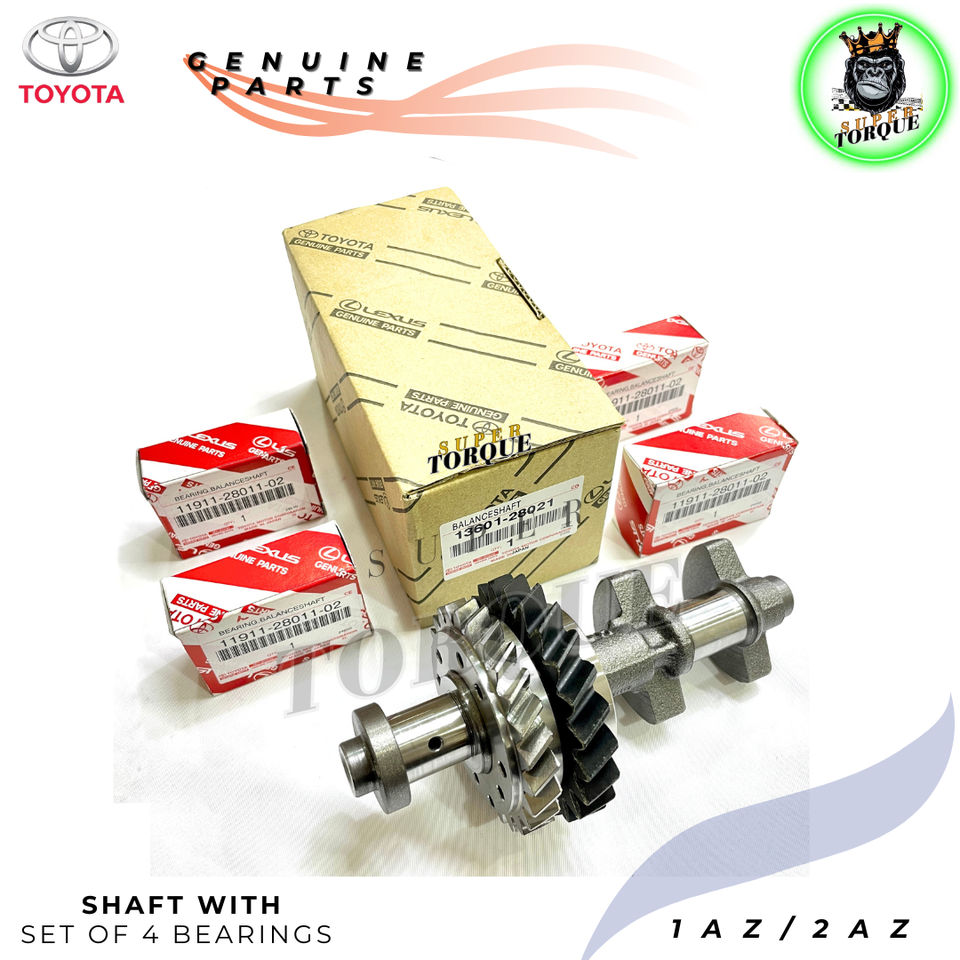 13601-28021 Toyota Genuine Balance Shaft NO.1 With Bearing Set RAV4 ...